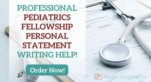 Pediatrics Personal Statement Help